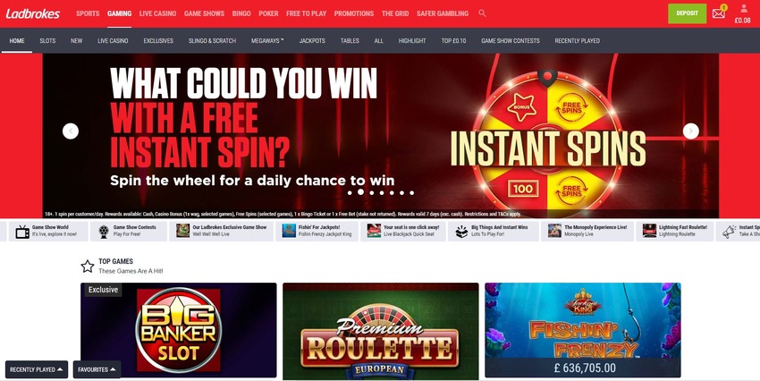 Ladbrokes Casino Review | Casino Sites | Online Casinos UK
